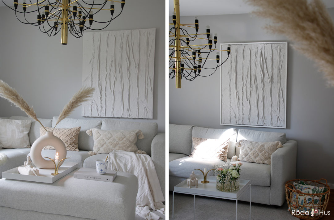 DIY Wandbild mit Gips gestalten – Röda Hus