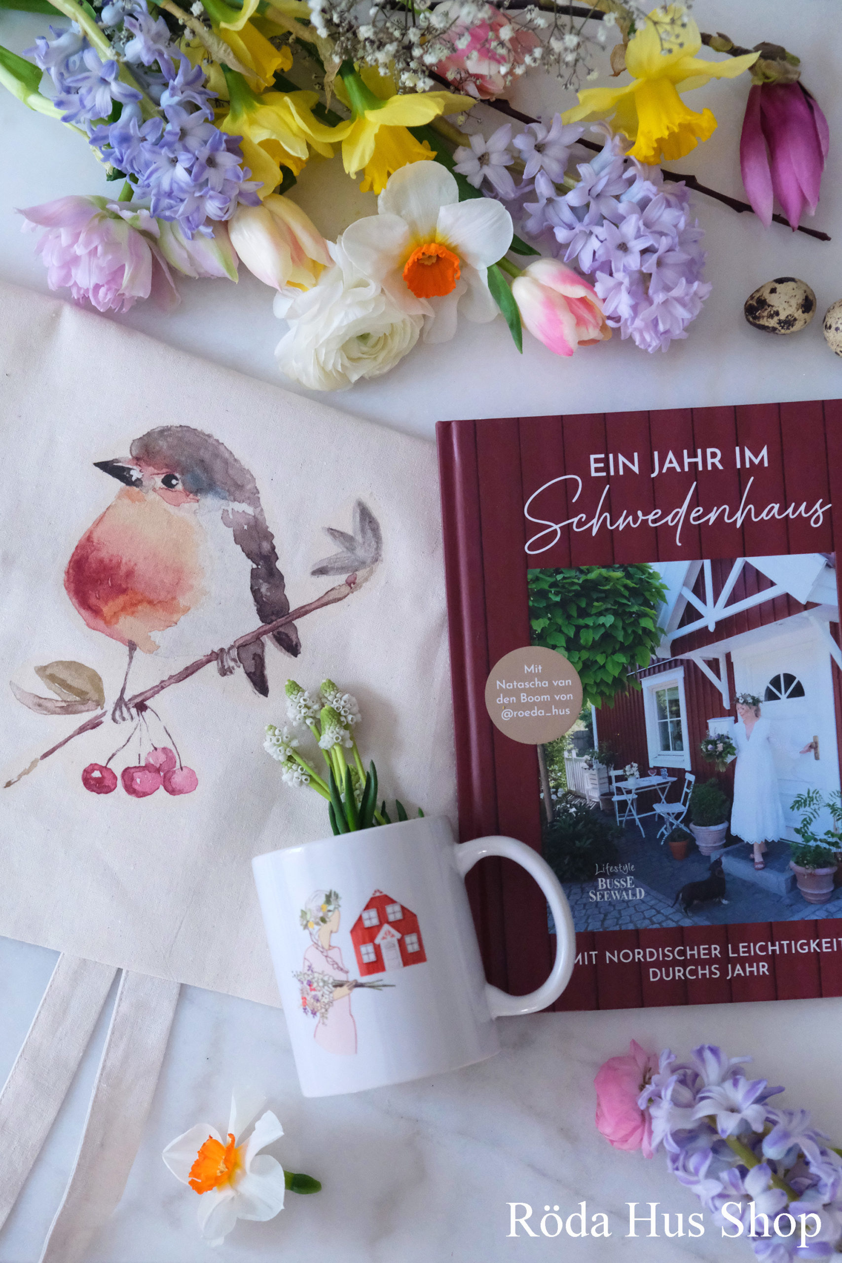 Limitiertes Frühlings-Set „Ein Jahr im Schwedenhaus“ – Röda Hus